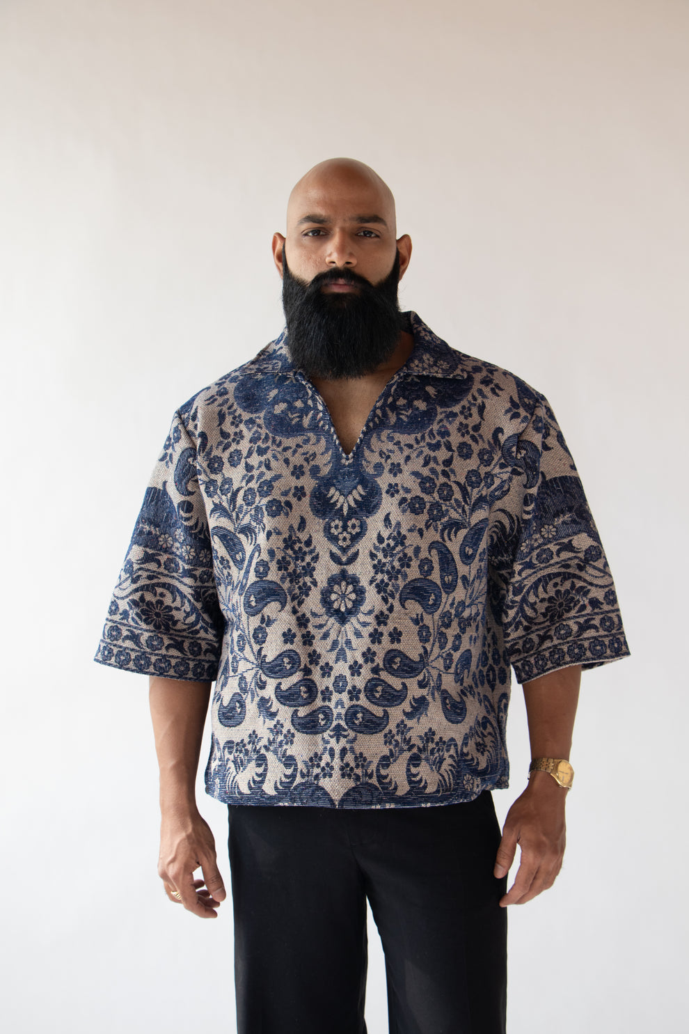 THE 1 OF 1 CROP CARPET SHIRT – SINS STUDIO